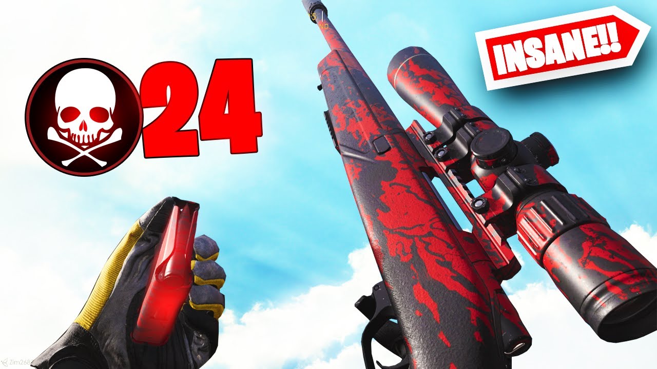 THE BEST SNIPER IN WARZONE SEASON 6! THE SPR-208 BEST CLASS SETUP! HIGH ...