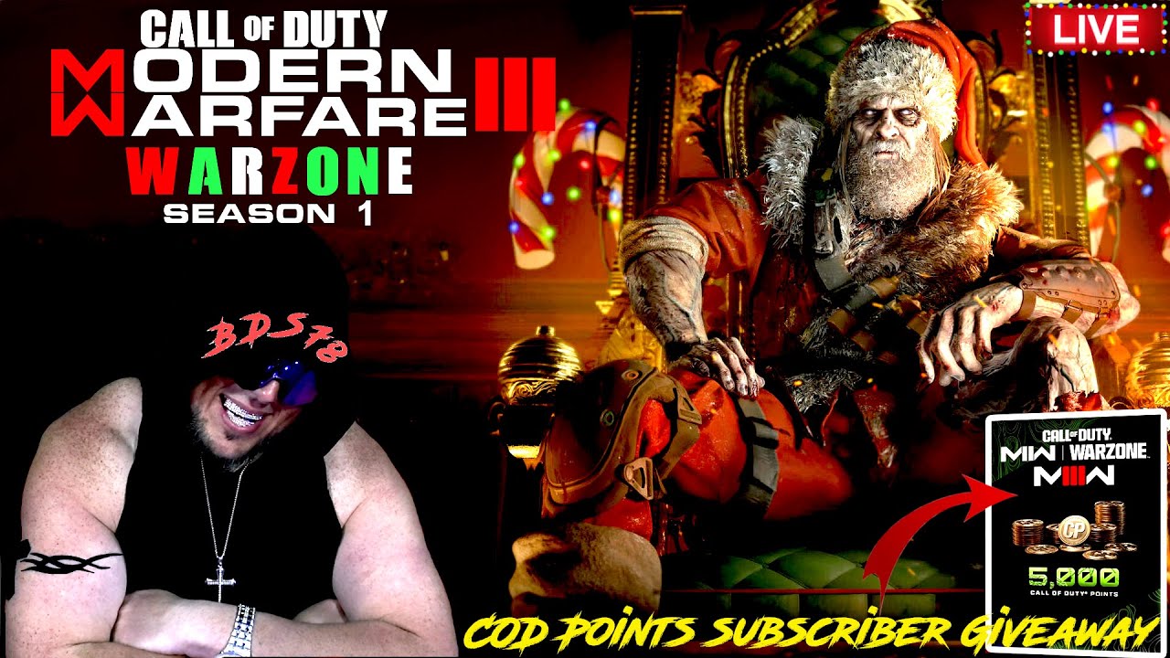🔴[LIVE] COD MW3 Warzone Live | MW3 Warzone Update Live with Subscribers ...