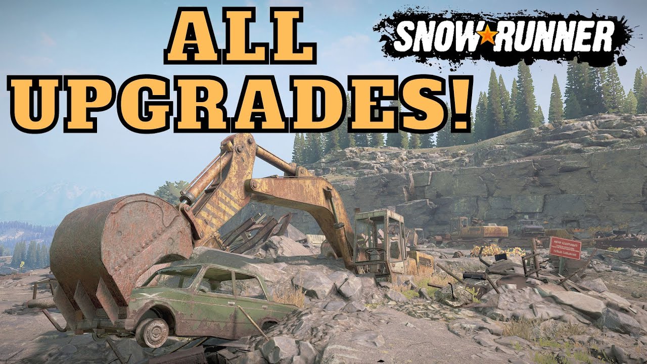 All Upgrade Locations In Kazakhstan Region SnowRunner Newest Update ...