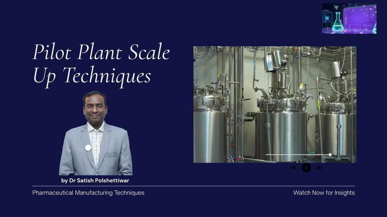 #Pilot plant #Scale up #techniques used in #pharmaceutical ...