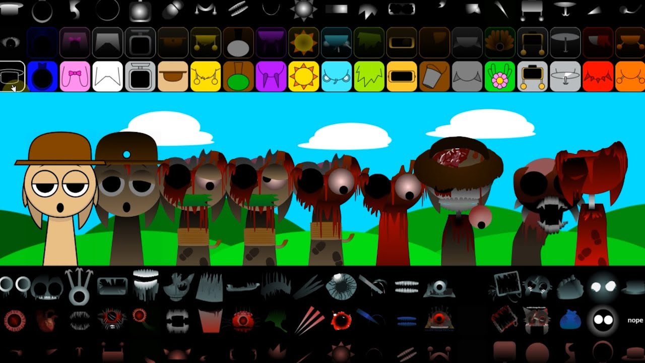 Incredibox Sprunki All in one : Tunner From Phase 1 to Phase 9 - all ...