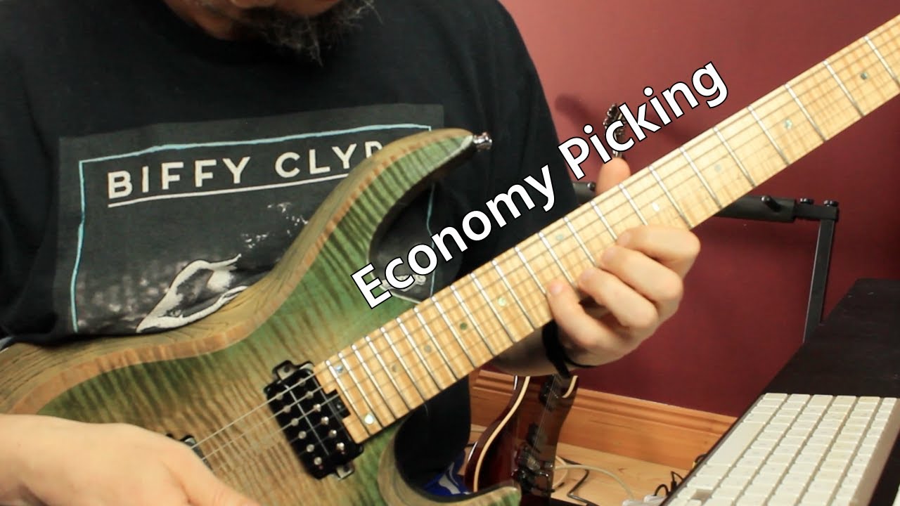 Rise On Time - Economy Picking Etude (Viking Shred Guitar Suite) - YouTube