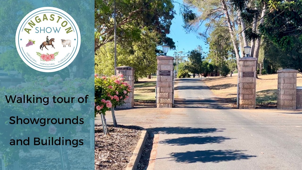 Walking tour of the Angas Recreation Park and buildings. - YouTube