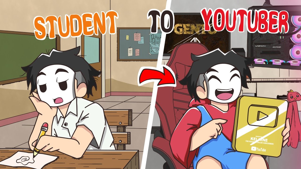 PAANO AKO NAGING YOUTUBER | Pinoy Animation | 1M SUBS SPECIAL - YouTube