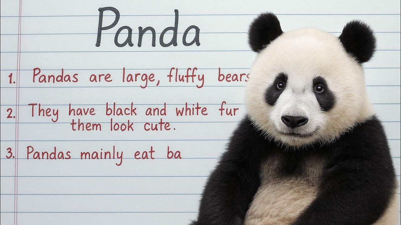10 lines on Panda 🐼 | 10 lines on Panda 🐼 in English | About Panda in ...