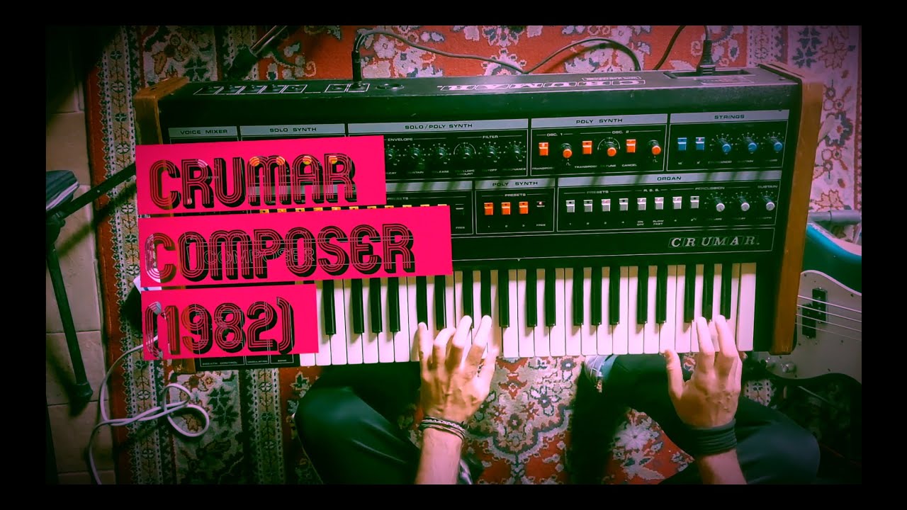 CRUMAR Composer - Vintage Italian Synth (1982) HD - YouTube