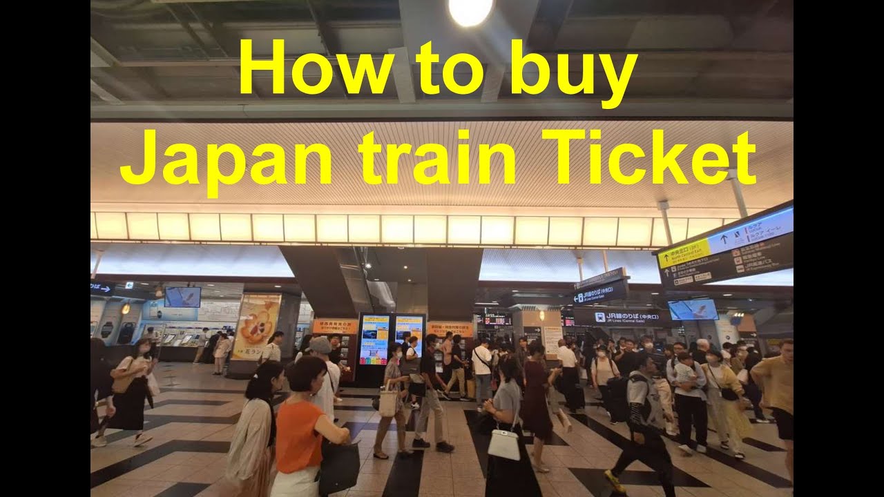 【2023 autumn】how to buy JR train ticket at Osaka station（Osaka station ...