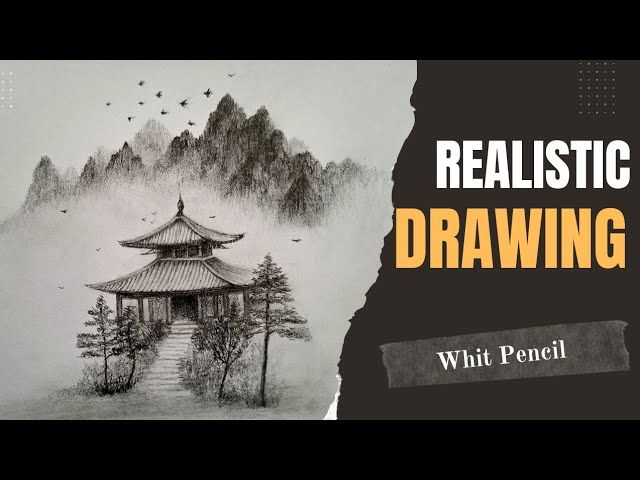 Simple Pencil Landscape Drawings Japan