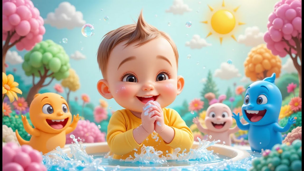 Let’s Wash Our Hands Song 🧼💧 | Fun Hygiene Nursery Rhymes for Kids ...