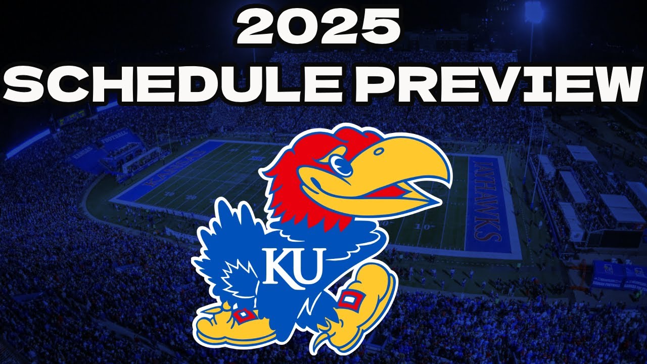 Kansas Football 2025 Schedule Preview & Early Projected Record - YouTube