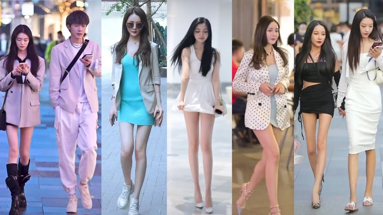 Mejores Street Fashion Douyin China| 抖音街拍穿搭 ！Douyin Tiktok China Thời ...