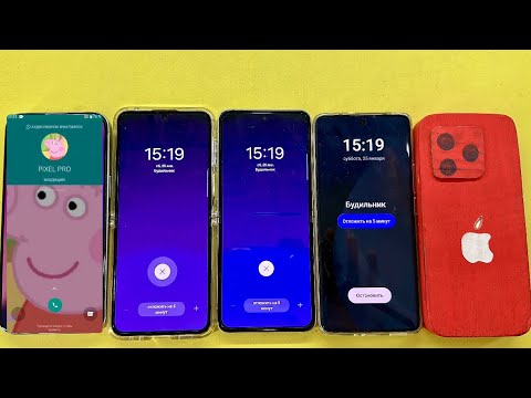 Alarm Clock vs Incoming Call vs Timer IPhone Wooden, Realmi 12pro ...