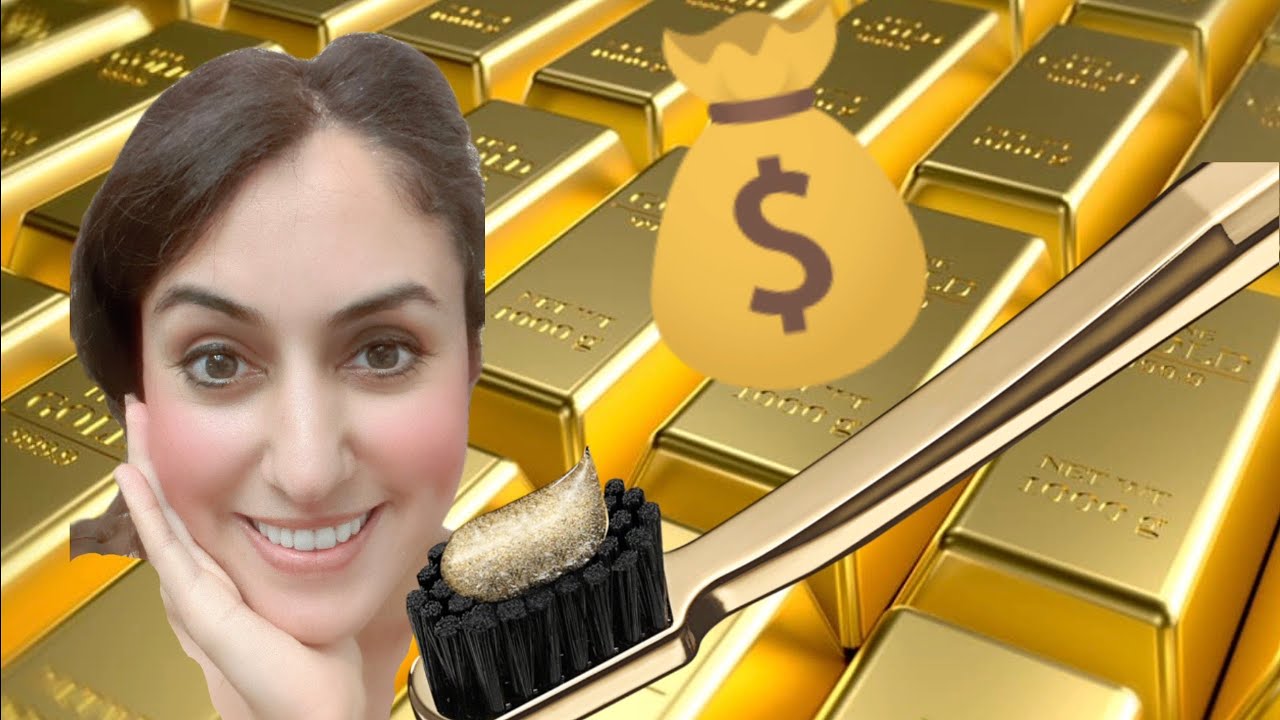 Orthodontist Reviews Most Expensive Solid Gold Toothpaste & Toothbrush ...