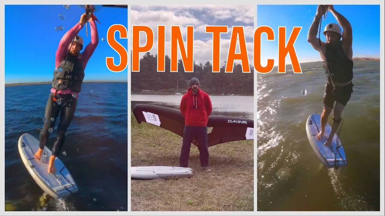 Spin Tack / Reverse Tack - Wingfoiling / Wing Foiling Tutorial / Quest ...