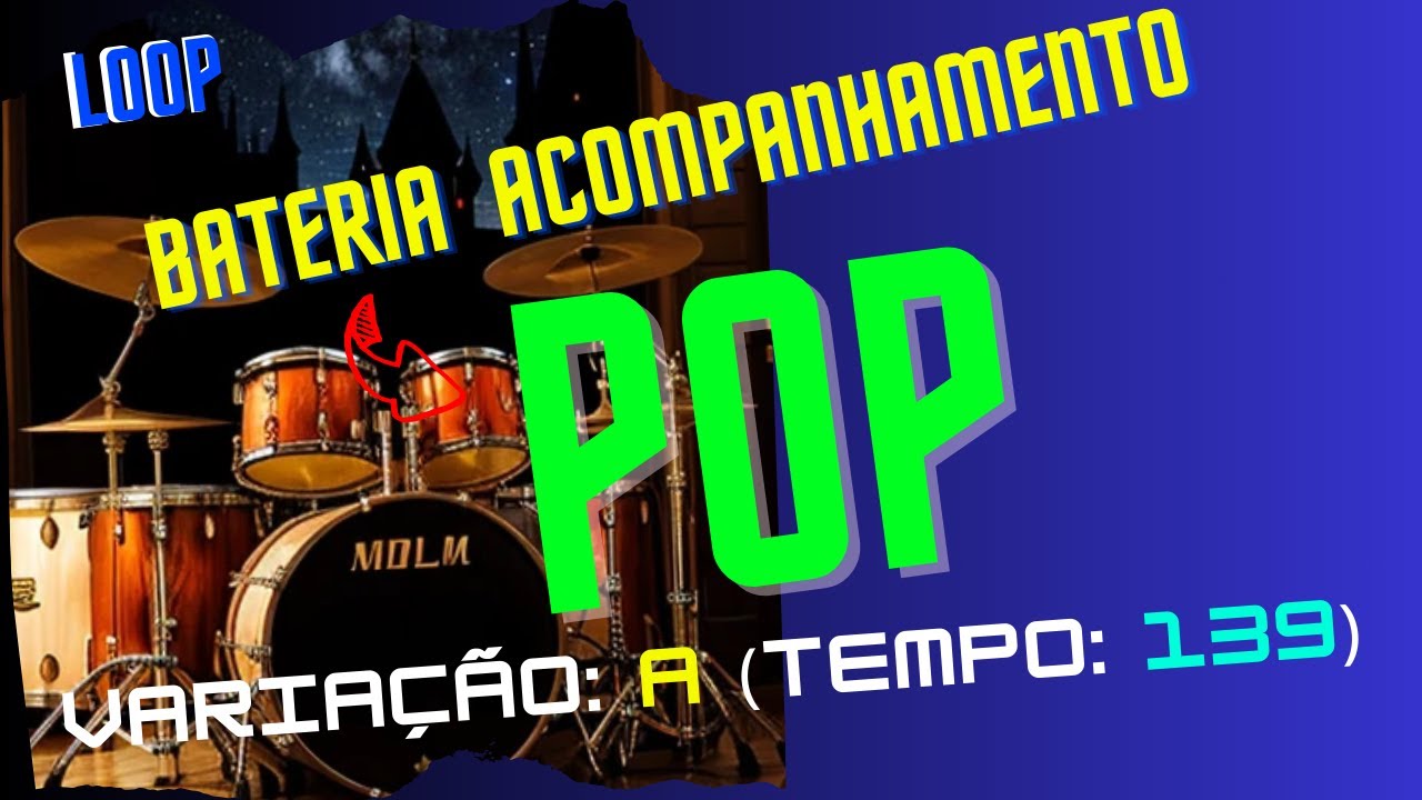 Ritmo de Pop Variação: A (Tempo: 139) - YouTube