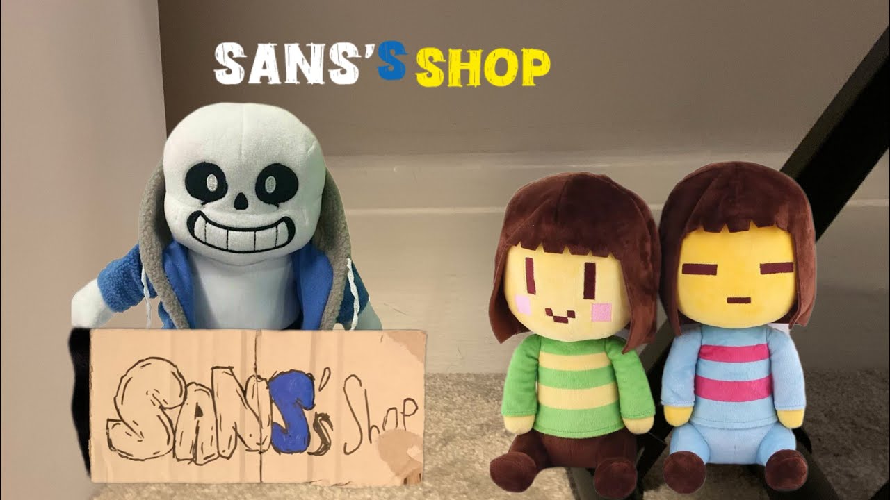 Undertale Plush Show episode:Sans’s shop - YouTube