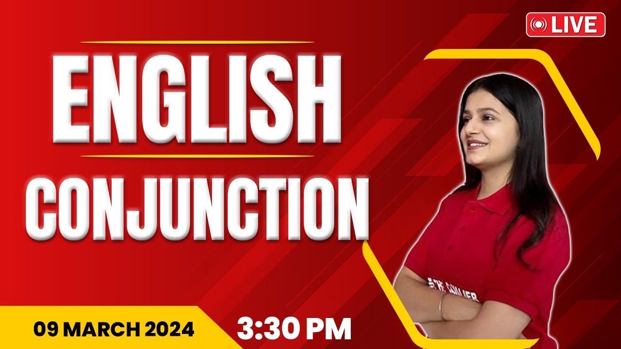 Conjunctions Made Easy- Live Tutorial with The Cavalier | Conjunction Explained | CDS Exam - YouTube