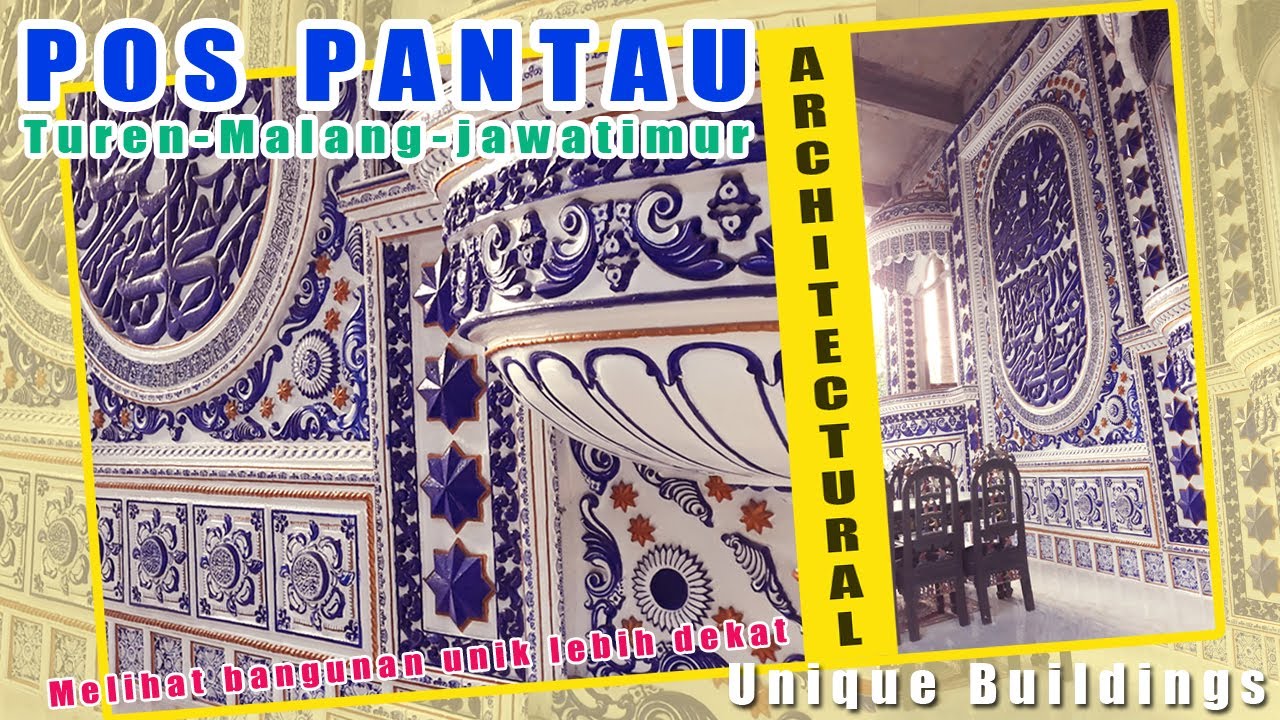 POS PANTAU | Unique architectural buildings | Turen Malang Jawa Timur ...