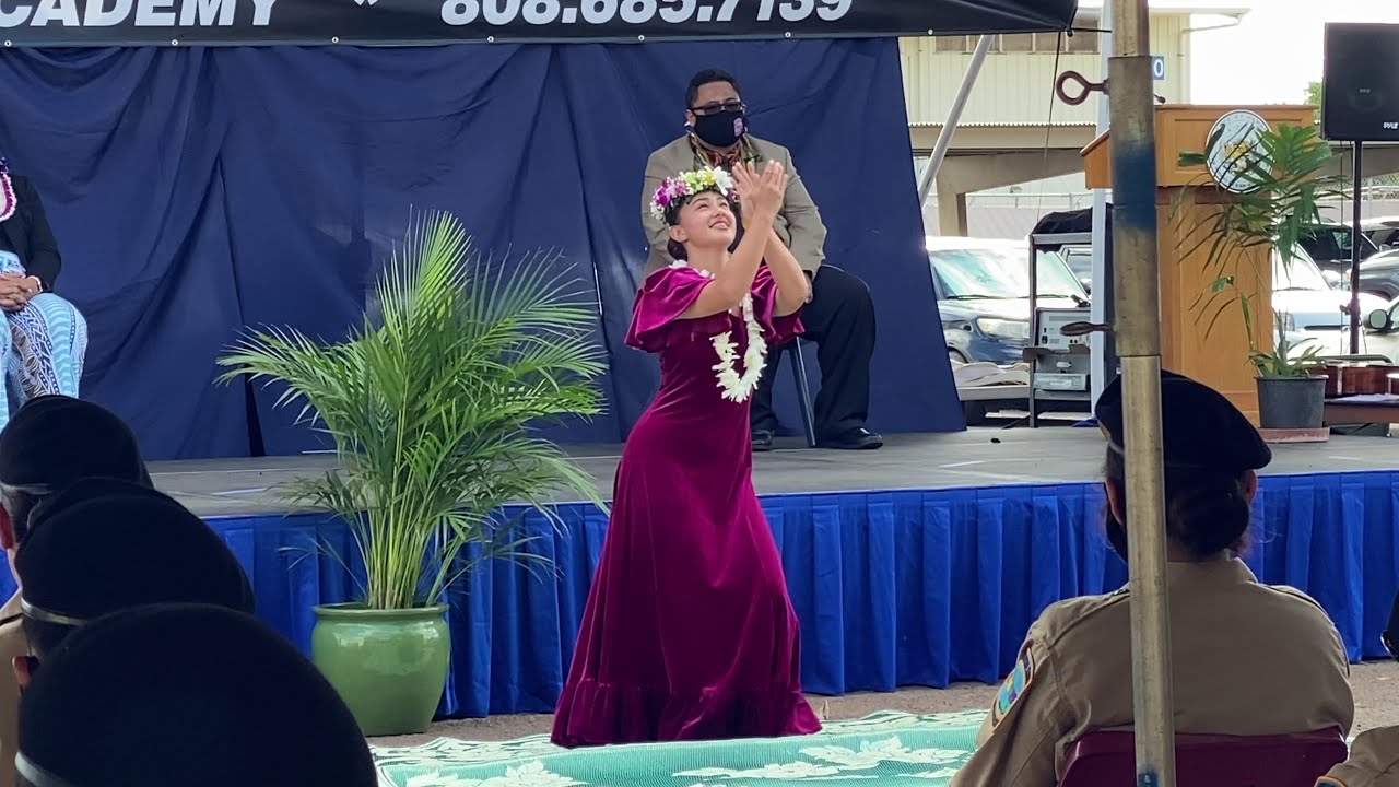 Sen. Mike Gabbard at YCA Graduation - Hula Dancer, Kaylen Kekuewa ...