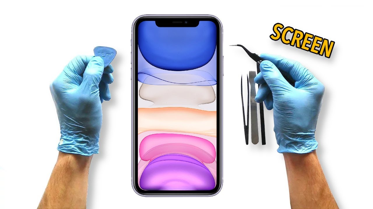 How to replace broken Screen in iPhone 11? (UPDATED repair guide for ...