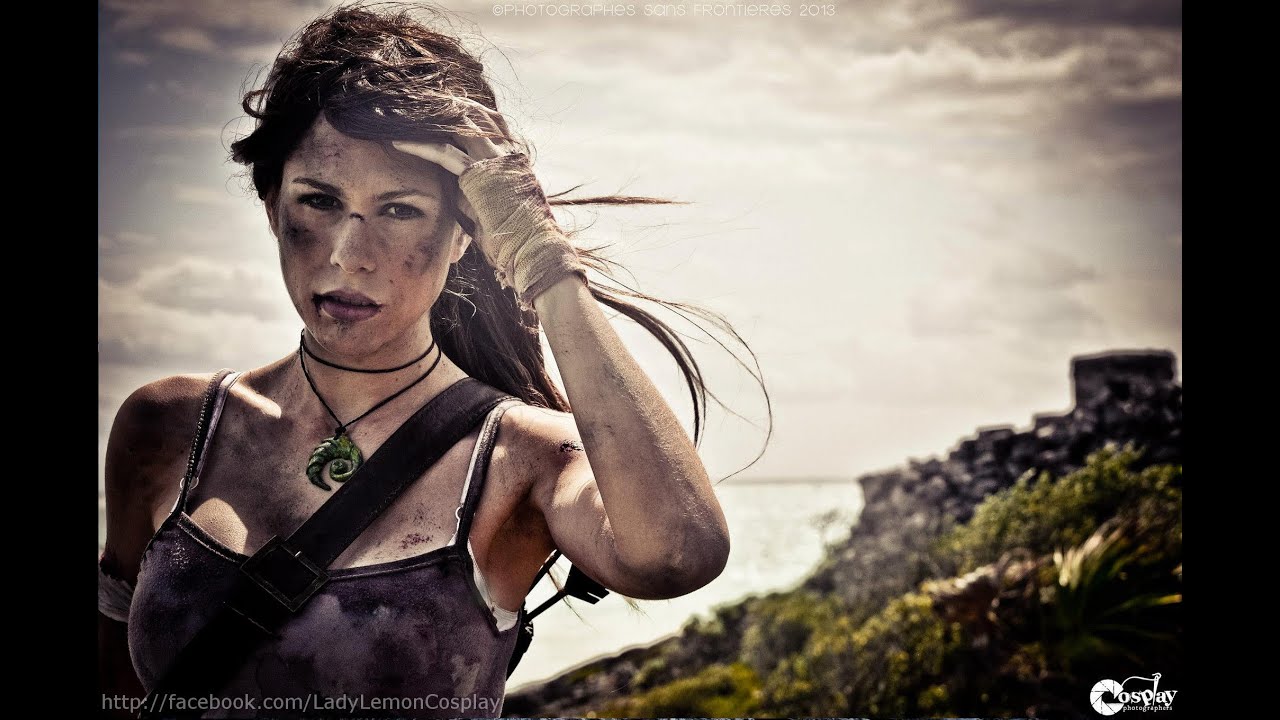 Express Make Up Turorial - Lara Croft - Tomb Raider Reborn - YouTube