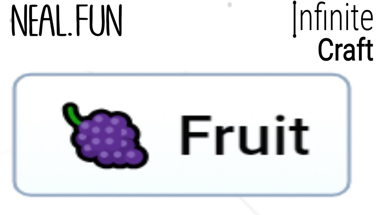 How To Make Fruit In Infinite Craft Quickly - YouTube