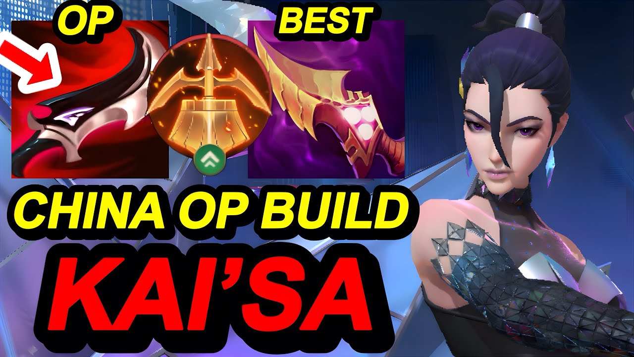 Wild Rift China Kaisa Adc - New Season Rank Gameplay - Build Rune - K ...