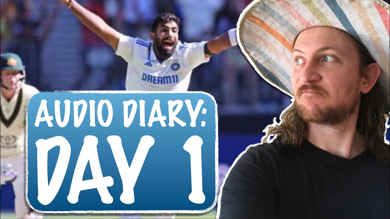 Audio Diary: 1st Test Australia v India - Day 1 - YouTube