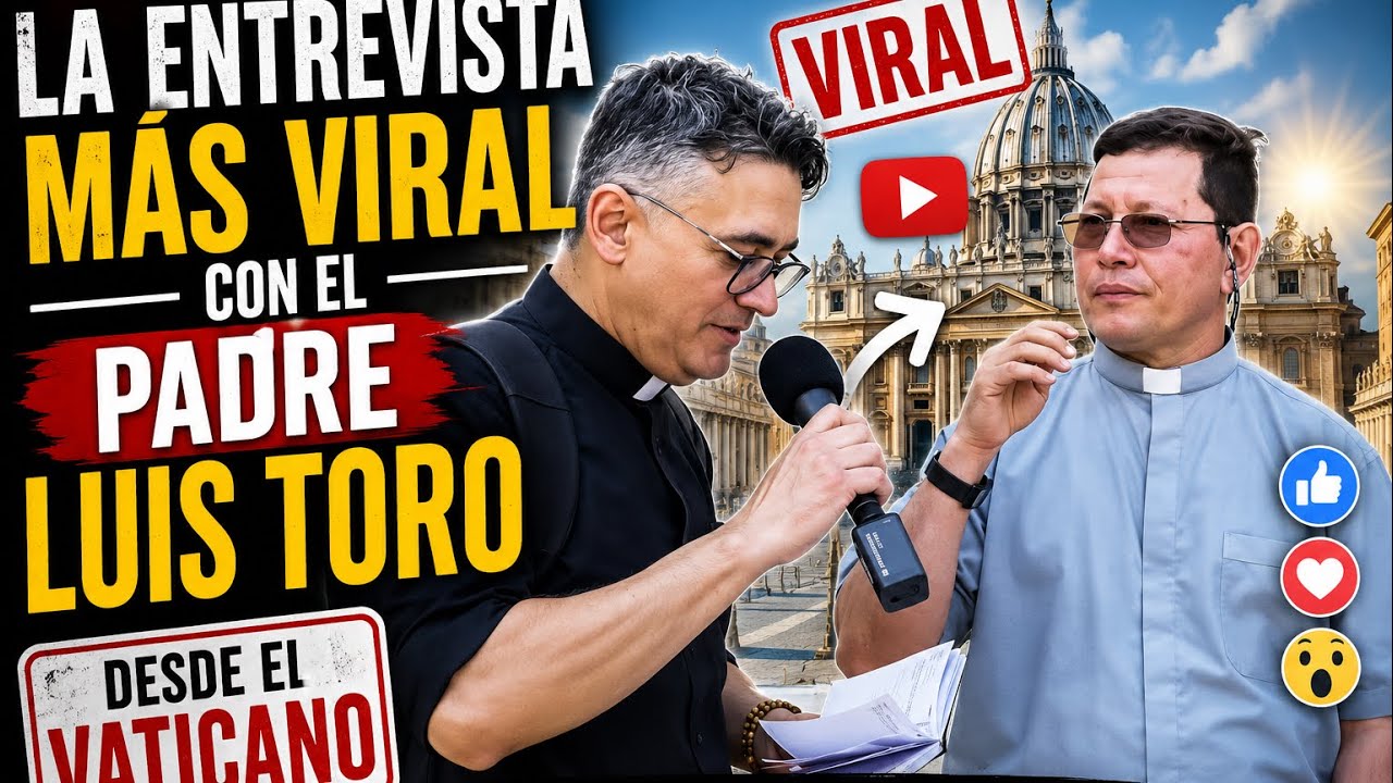 PADRE LUIS TORO DESDE EL VATICANO| ENCUENTRO CON EL PAPA LEON XIV 🚨 ...