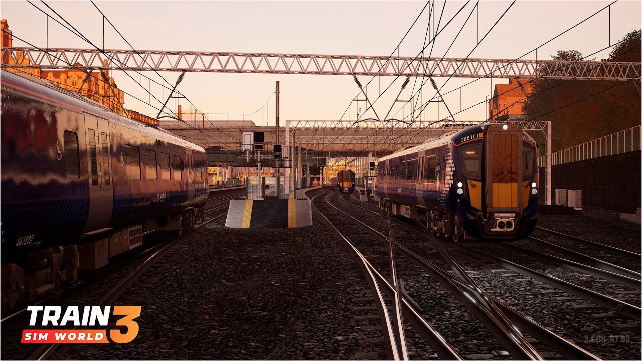 Train Sim World 5 Glasgow central to Shields TMD - YouTube