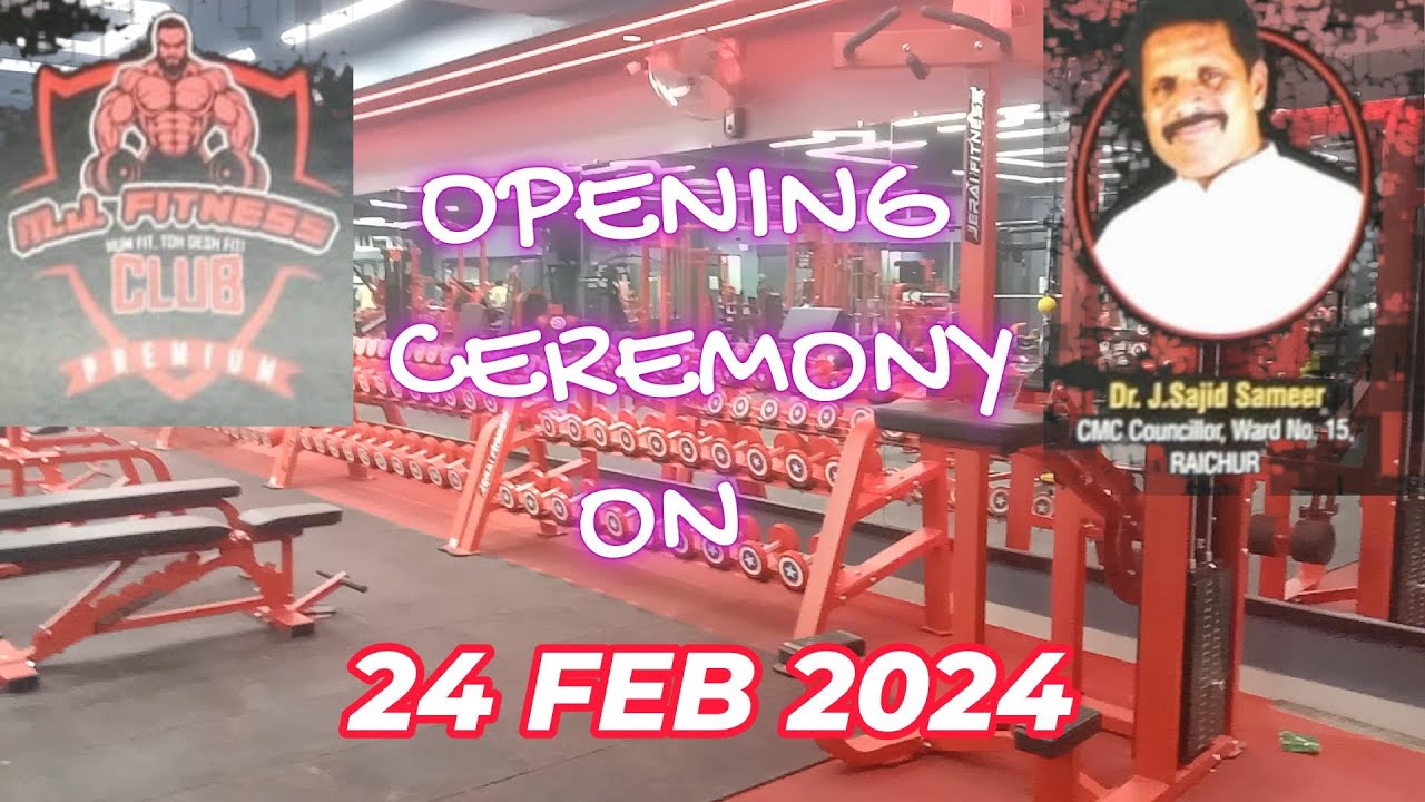 RAICHUR KI SAB SE HI FI GYM SAB SE ADVANCED GYM KI OPENING 24 FEB KO ...