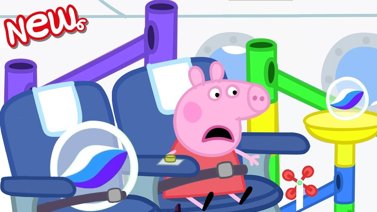 Peppa Pig Tales 🐷 Marble Run Plane Ride🐷 Best Of Peppa Pig Tales ...