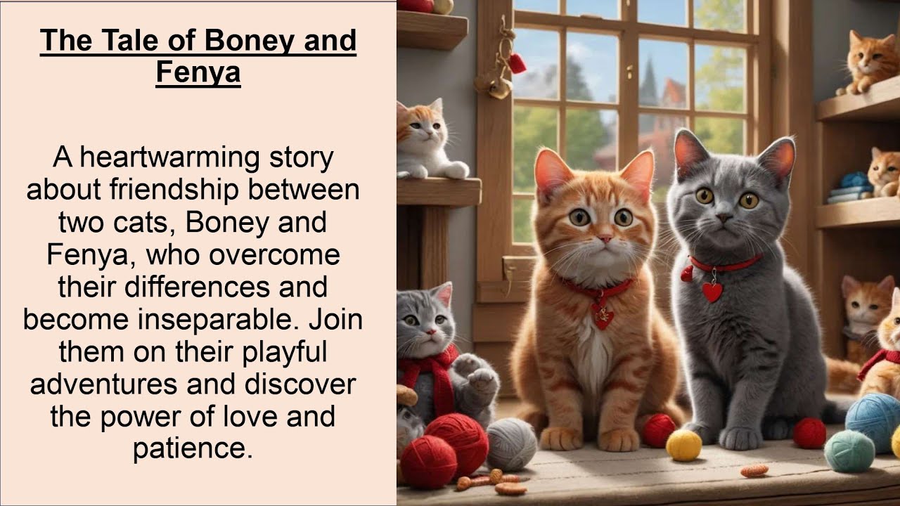 TOUCHING STORIES ABOUT CATS / The life story of Boni and Feni # ...