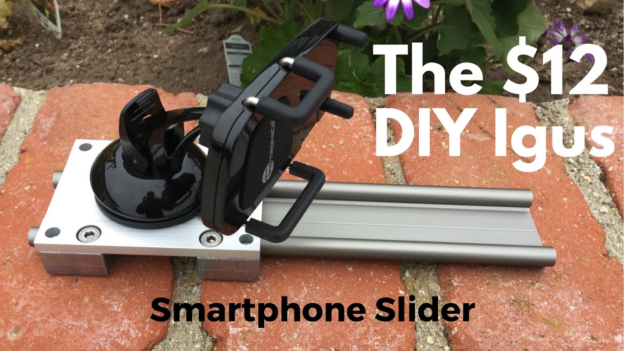 The $12 DIY Cell Phone Slider - YouTube