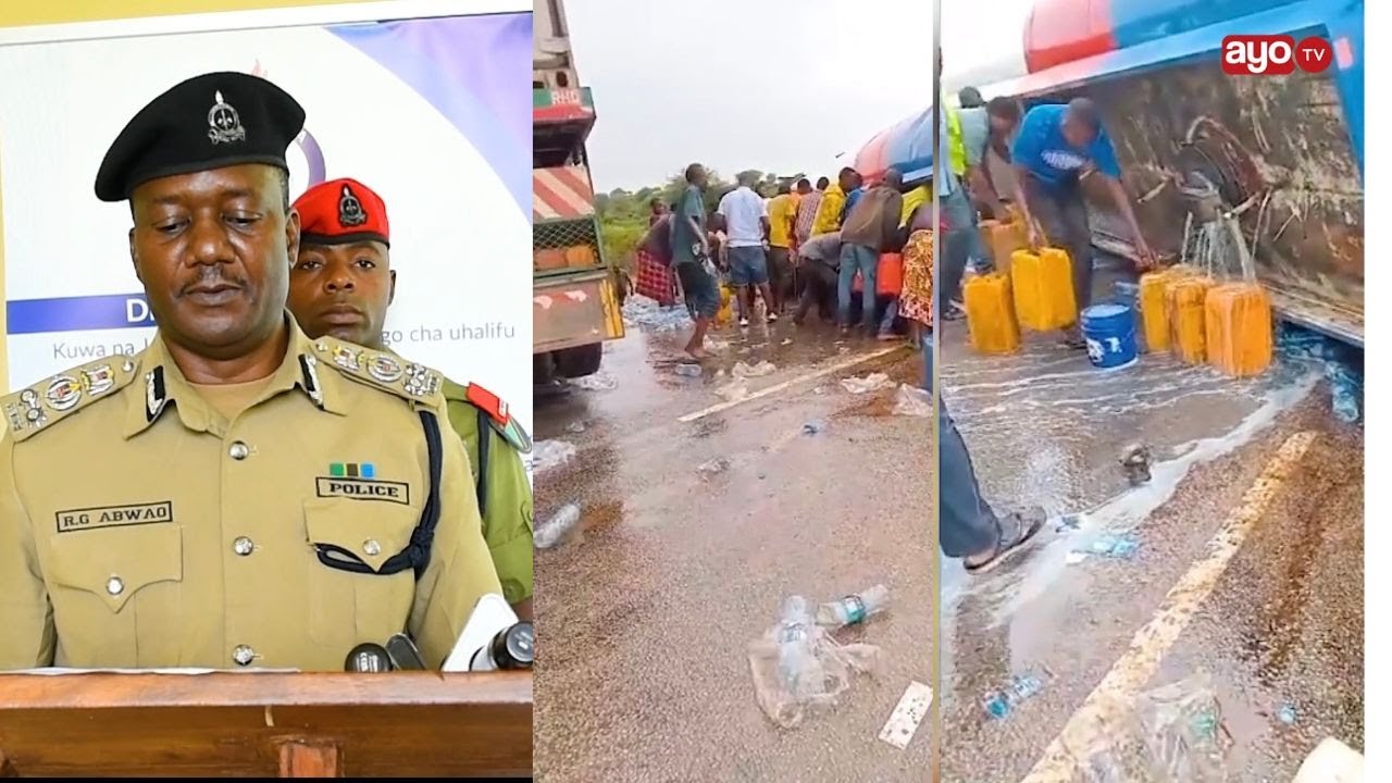 POLISI ALIYESHIRIKI KUCHOTA MAFUTA KWENYE AJALI TABORA AKAMATWA “YUPO ...