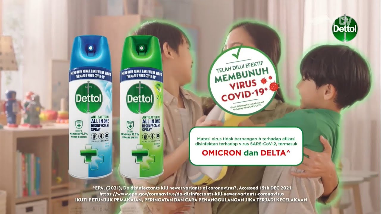 Iklan Dettol Spray - YouTube