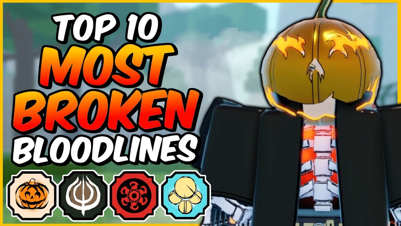 Top 10 MOST BROKEN Shindo Life Bloodlines | Shindo Life Bloodline Tier ...