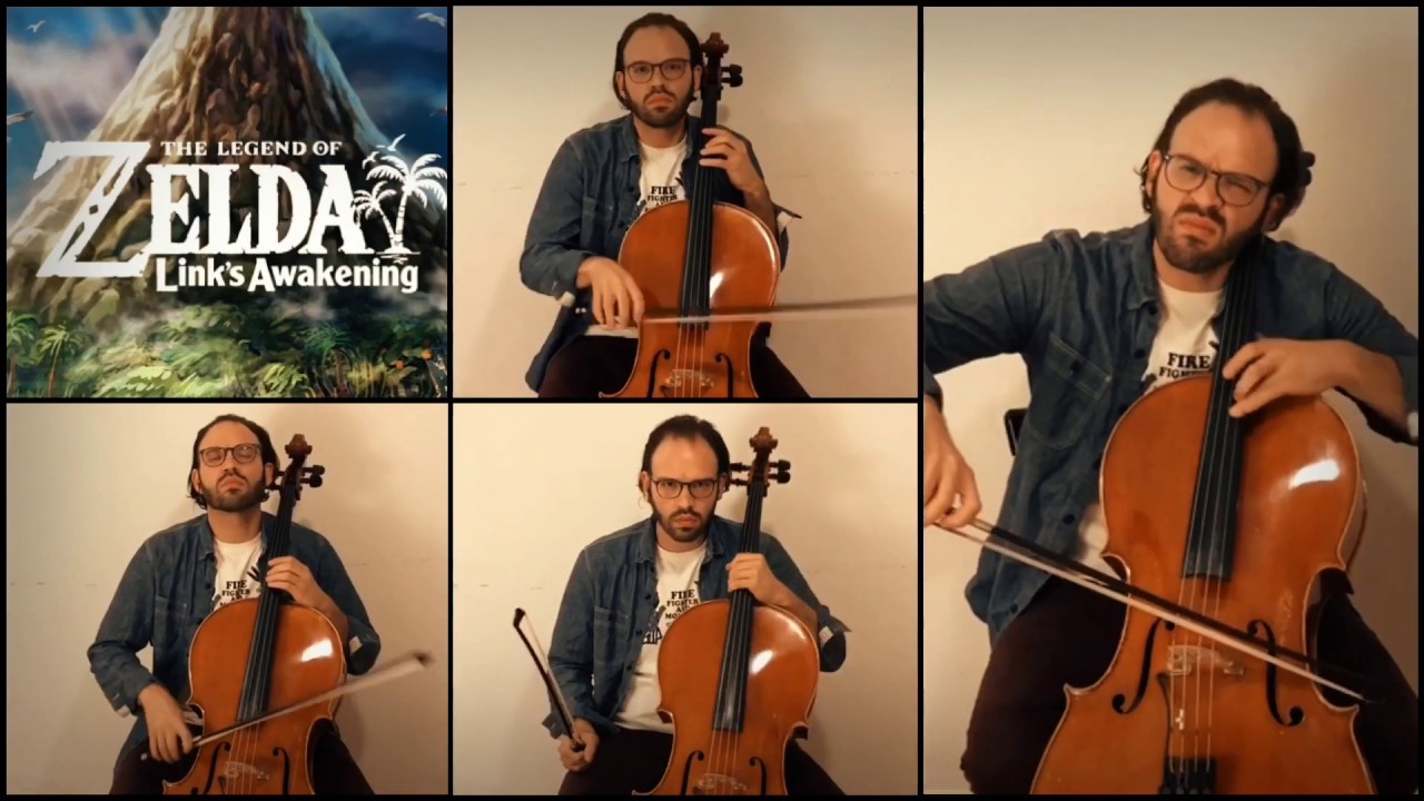 Zelda Cello - Link's Awakening Nightmare Battle - YouTube