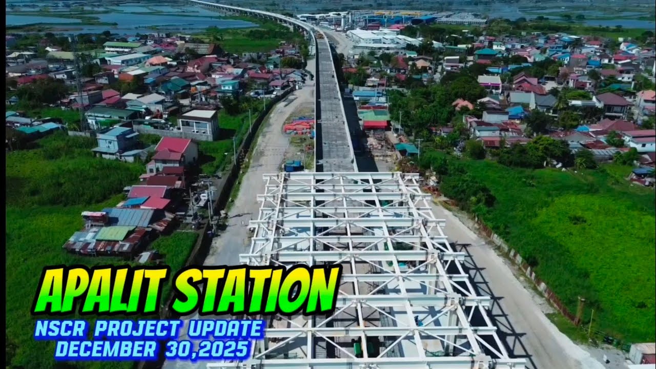 NSCR Apalit Station | Latest Construction Developments | December 30 ...