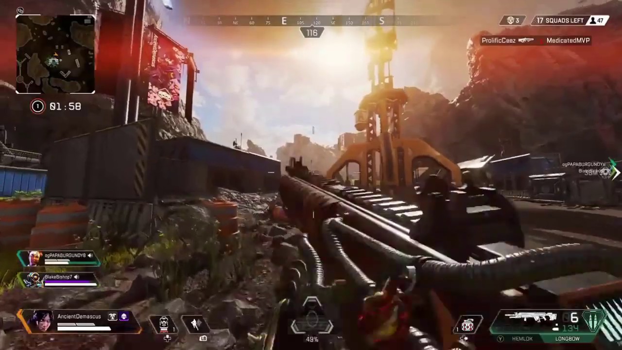 Preview : 13 Kills 2,500+ damage (Apex Legends) - YouTube