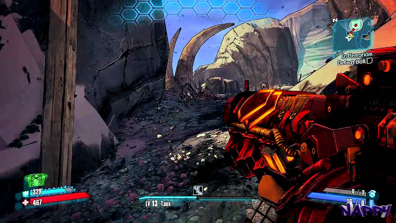 BORDERLANDS 2 | "In Memoriam" ECHO Recorder Locations + Defeating Boll ...