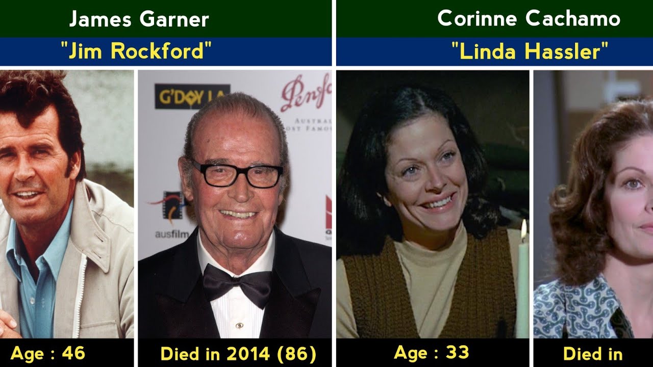 The Rockford Files (1974) Cast Then and Now (2024) #comparison - YouTube