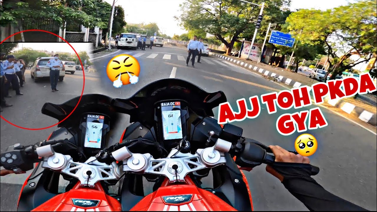 Ajj toh pkda gya mai 😩|| police 🥵 ruk jaa 🤬 - YouTube