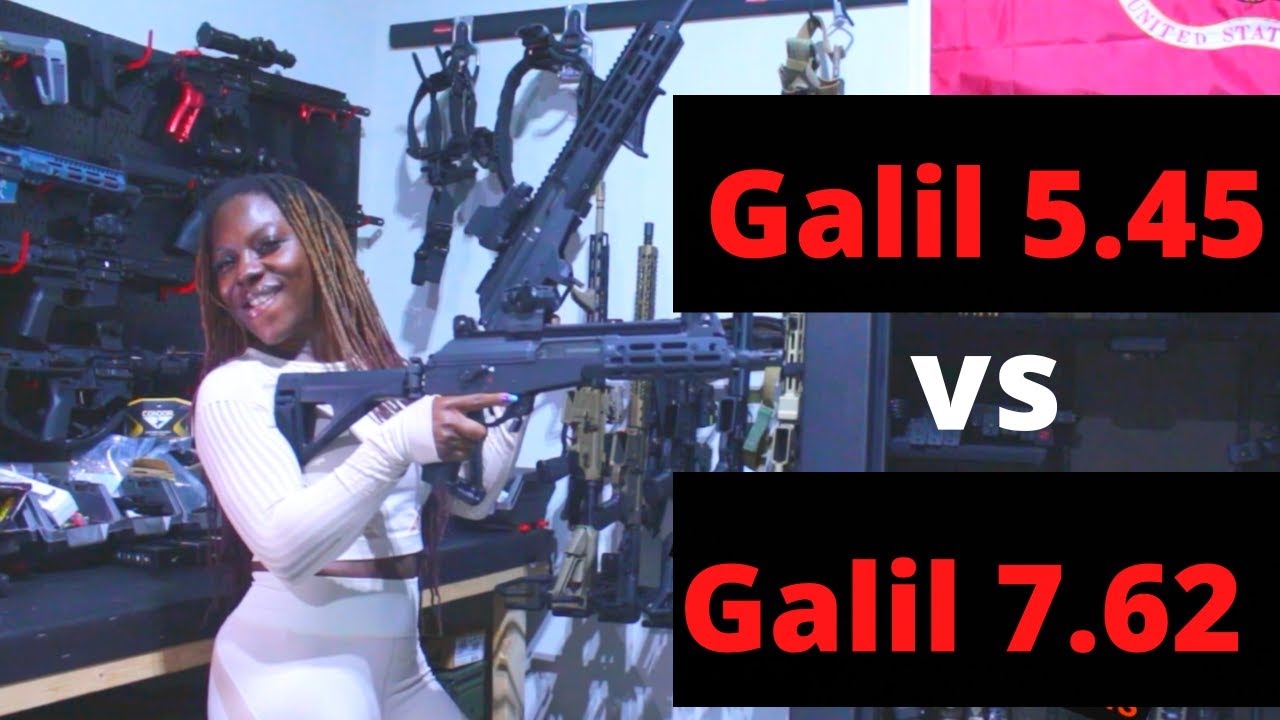 Galil 5.45 vs. Galil 7.62 (2021) #gunreview #galil #mustwatch - YouTube