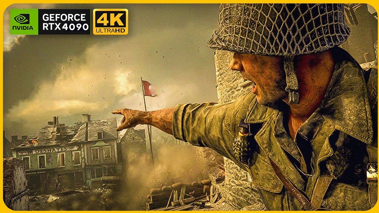 Call of Duty: World War II - Epic Gameplay and Intense Battles! | 4k ...