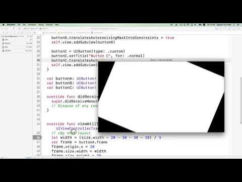 Bài 19: iOS: Autolayout, Size class, Gesture Recognizer - YouTube