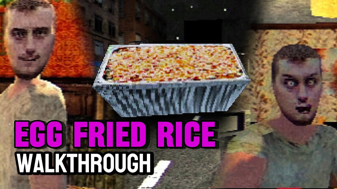 EGG FRIED RICE | Full Game Walkthrough (All Endings) - YouTube