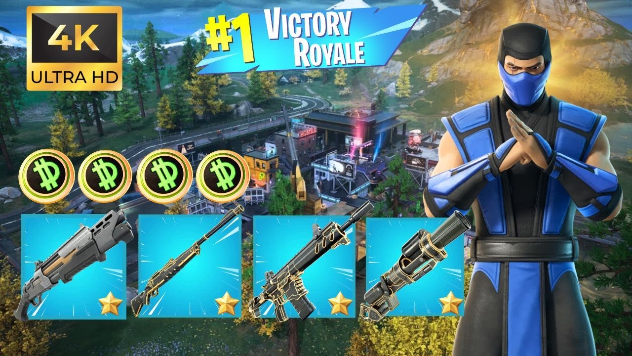 SUB ZERO ALL MYTHIC WEAPONS VIC ROYALE - YouTube