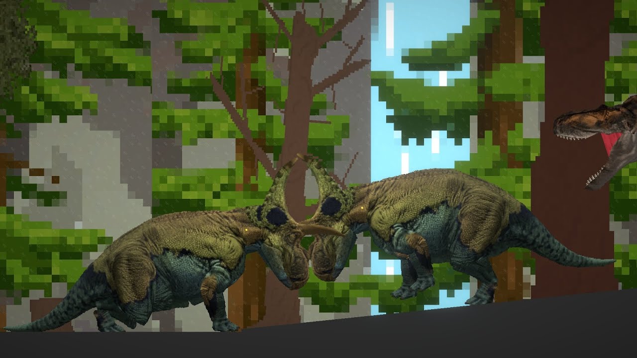 Albertaceratops melmod. MELON SANDBOX - YouTube