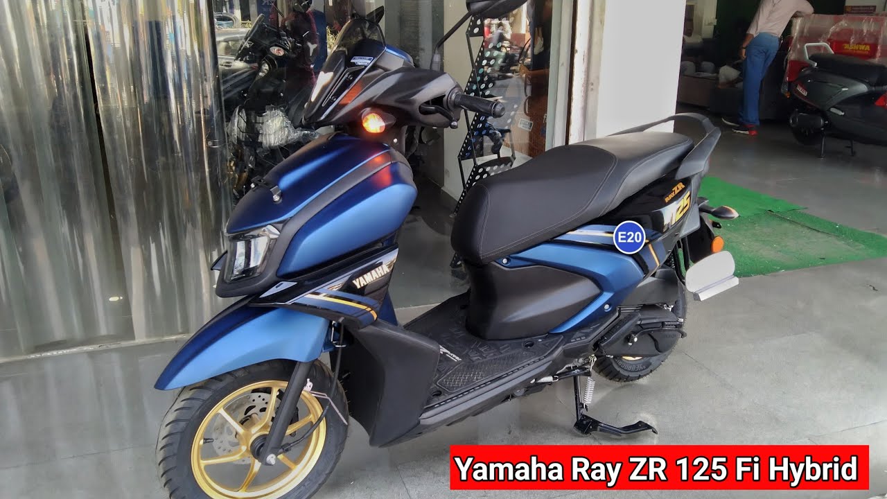 2023 New Yamaha Ray ZR 125cc E20 full Detail Review - Yamaha scooter ...